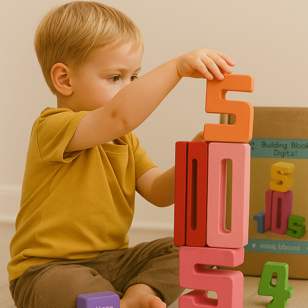 Little Genius Numbers™ – Wooden Learning Blocks – Nevique